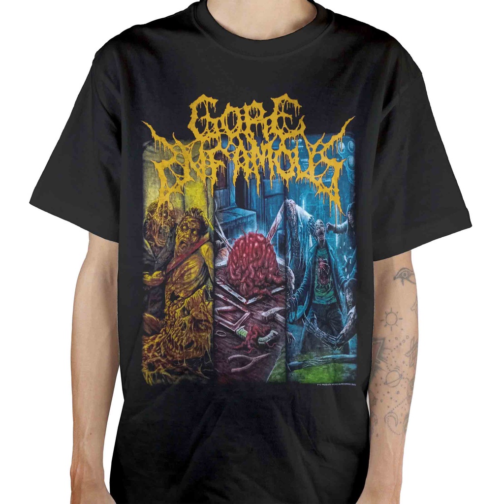 Jual TSHIRT GORE INFAMOUS - 12 YEARS OF MUSIC TSHIRT | Shopee Indonesia