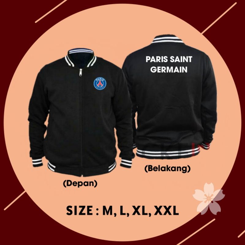 Jual JAKET BASEBALL PSG PARIS SAINT GERMAIN | Shopee Indonesia