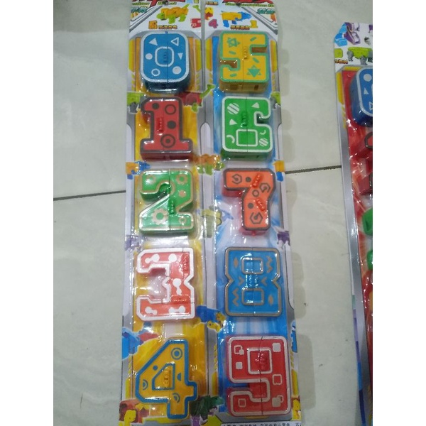 Jual 10 PCS ROBOT ANGKA 0123456789 | Shopee Indonesia