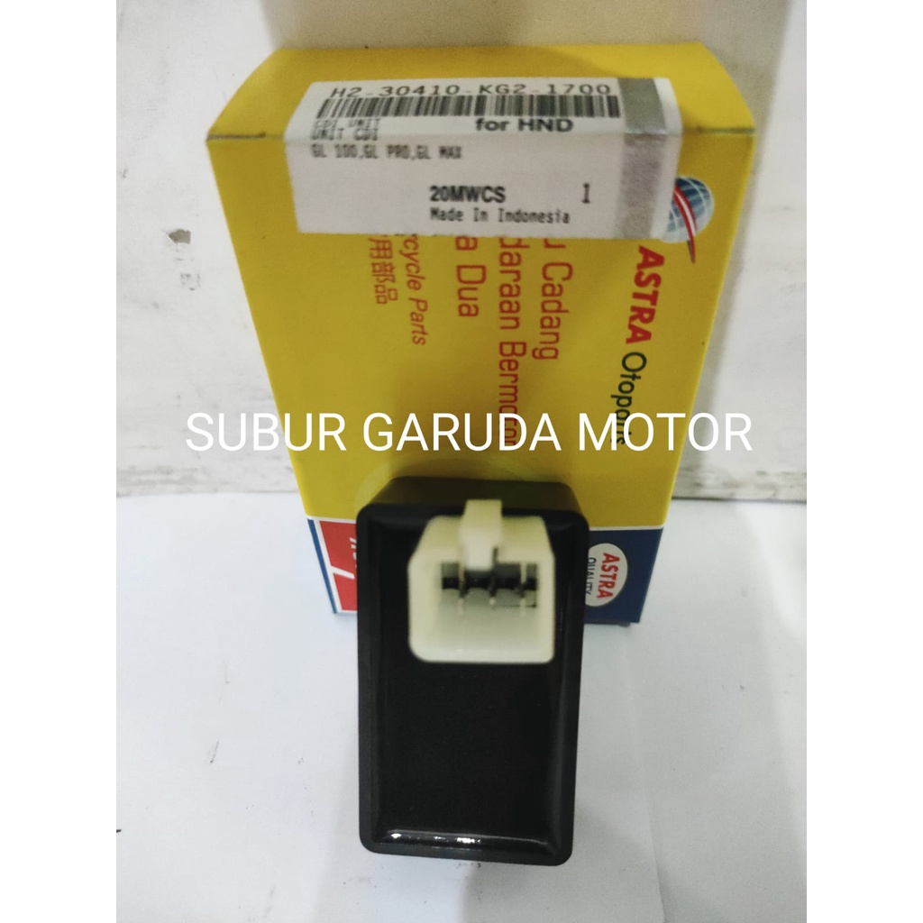 Jual CDI GL 100 GL PRO OLD GL MAX LAMA TIPE KG2 MERK ASPIRA KUALITAS ...