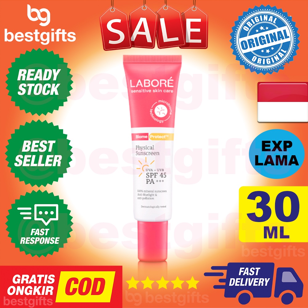 Jual LABORE BIOME PROTECT PHYSICAL SUNSCREEN SPF 45 MINERAL SUNSCREEN ...
