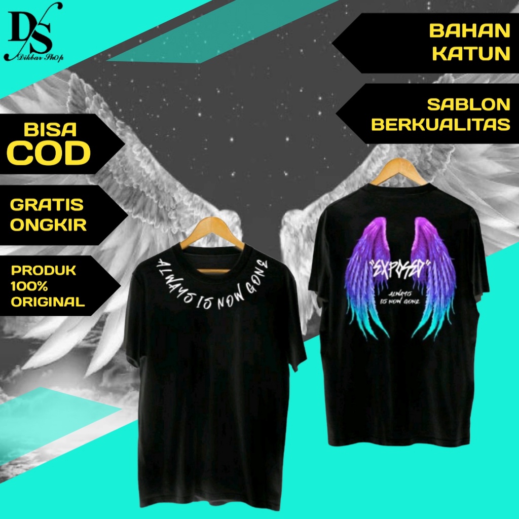 Jual Baju kaos pria distro keren original EXPOSED WING viral murah ...
