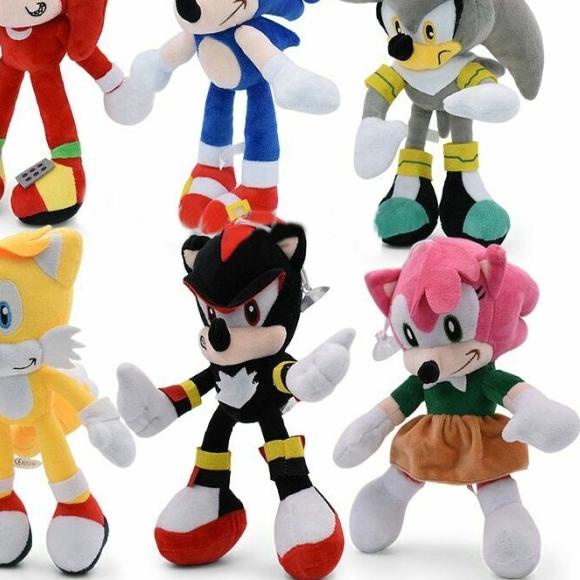 Jual Kado mainan anak Boneka sonic the hedgehog / Boneka sonic - BLACK ...