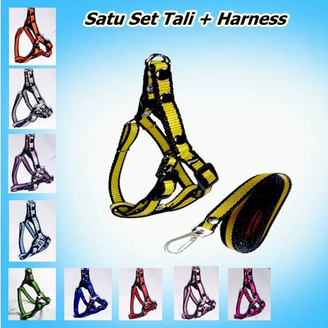 Jual Harness Kucing Musang Kelinci Satu Set Tali Tuntun Panjang dan ...