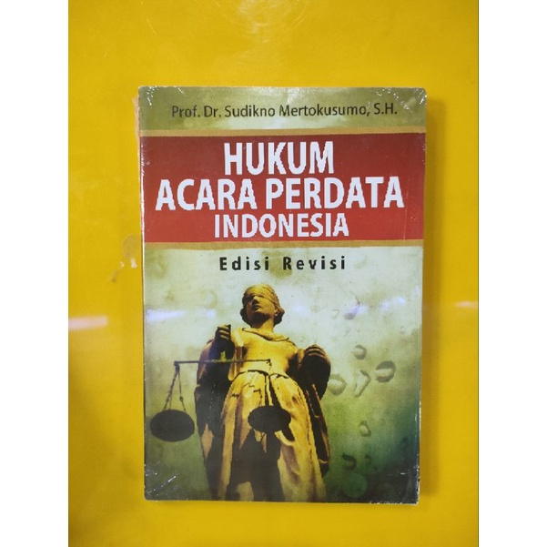 Jual hukum acara perdata Indonesia edisi revisi prof dr sudikno mertokusumo sh | Shopee Indonesia