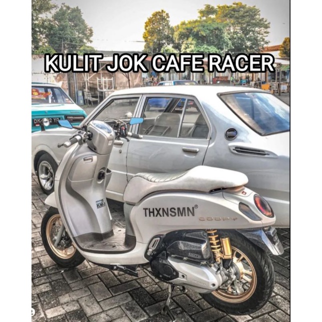 Jual KULIT JOK SCOOPY CAFE RACER BDOODOFFICIAL | Shopee Indonesia