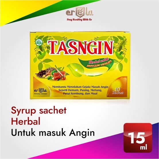 Jual ErelaTasngin herbal sachet 15ml obat panas dalam | Shopee Indonesia