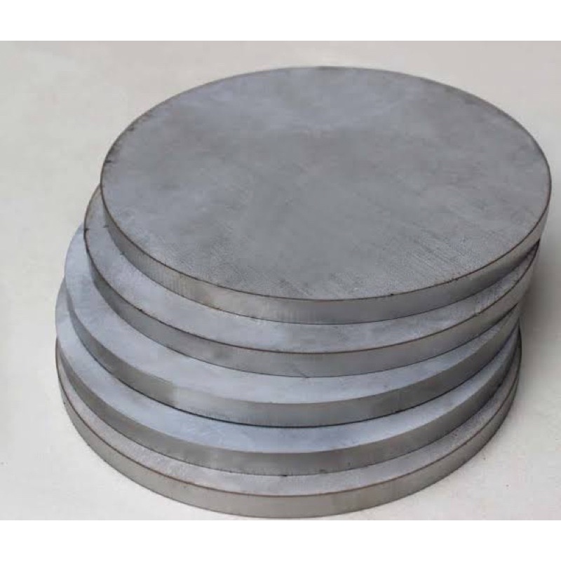 Jual plat stainless steel SS 304 bulat lingkaran ukuran tebal 16mm 20mm ...