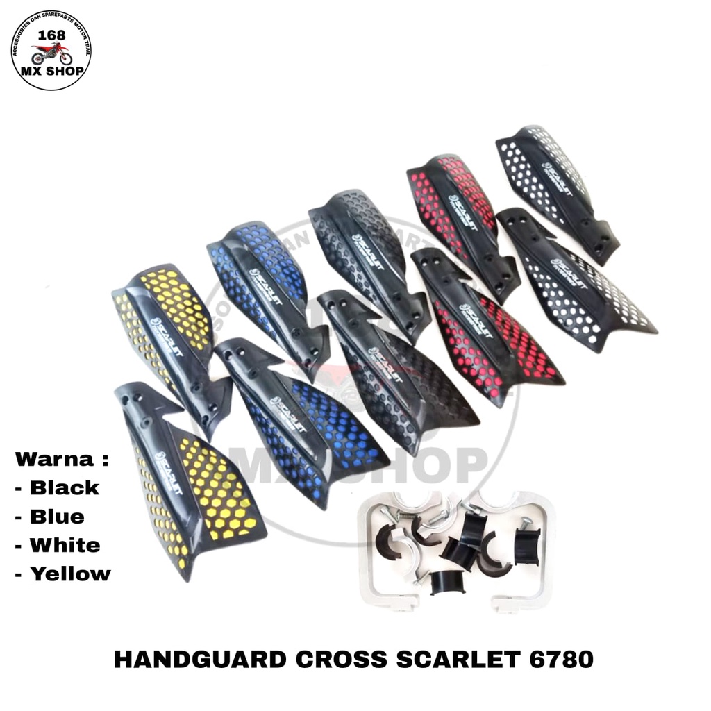 Jual Handguard Trail Hand Guard Pelindung Tangan SCARLET 6780 Model ...