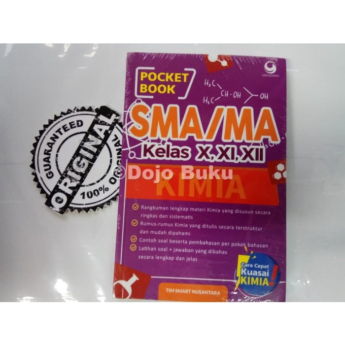 Jual Buku Pocket Book SMA / MA Kimia by Tim Smart Nusantara | Shopee ...
