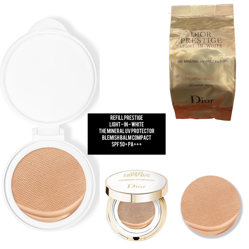 Jual Dior Prestige Light in White The Mineral UV protector Spf 50+ PA ...