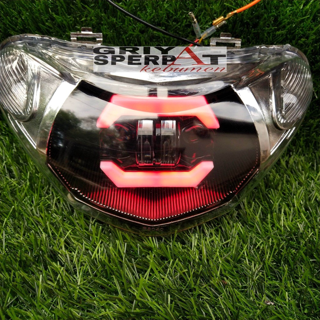 Jual LAMPU DEPAN LED MIO NEW MIO SMILE | Shopee Indonesia