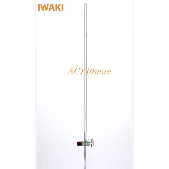 Jual IWAKI BURET, CLASS A, WITH GLASS STOPCOCK, CLEAR, 10ML, 25ML ...