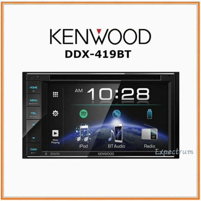 Jual Kenwood Ddx-419Bt Head Unit Ddx 419 Bt Tape Mobil Double Din Ddx419Bt | Shopee Indonesia