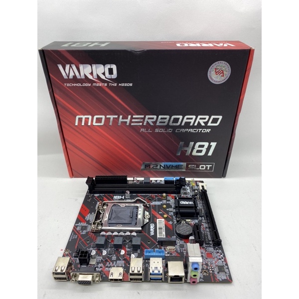 Jual MOTHERBOARD VARRO H81 SOCKET 1150 | Shopee Indonesia