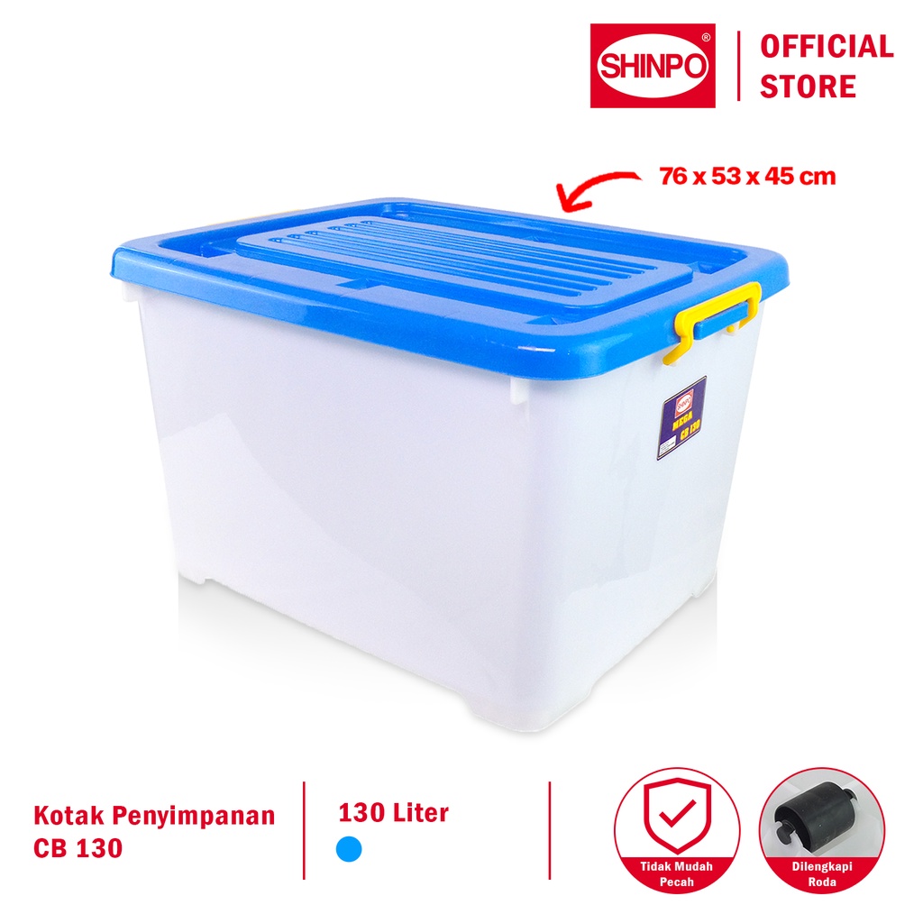 Jual SHINPO Kontainer Plastik Dengan Roda Mega Container Box Kotak ...
