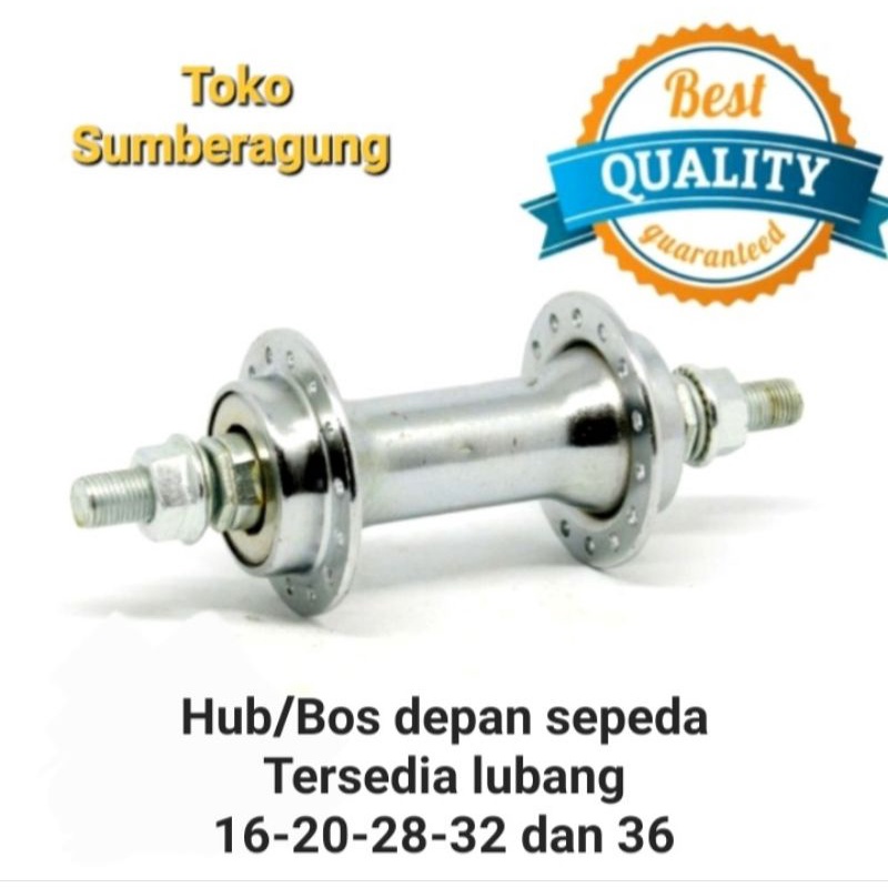 Jual Bos depan sepeda lubang 16 20 28 32 36 hole hub depan sepeda 16 20 ...