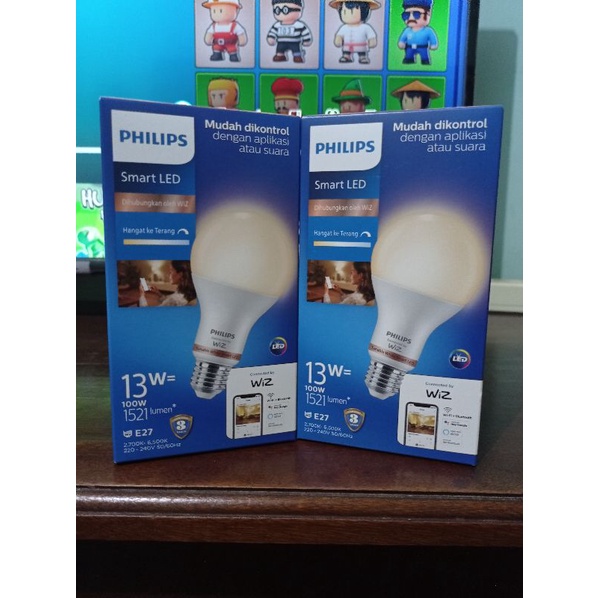 Jual philips smart Ledbulb 13 Watt Tunable White | Shopee Indonesia