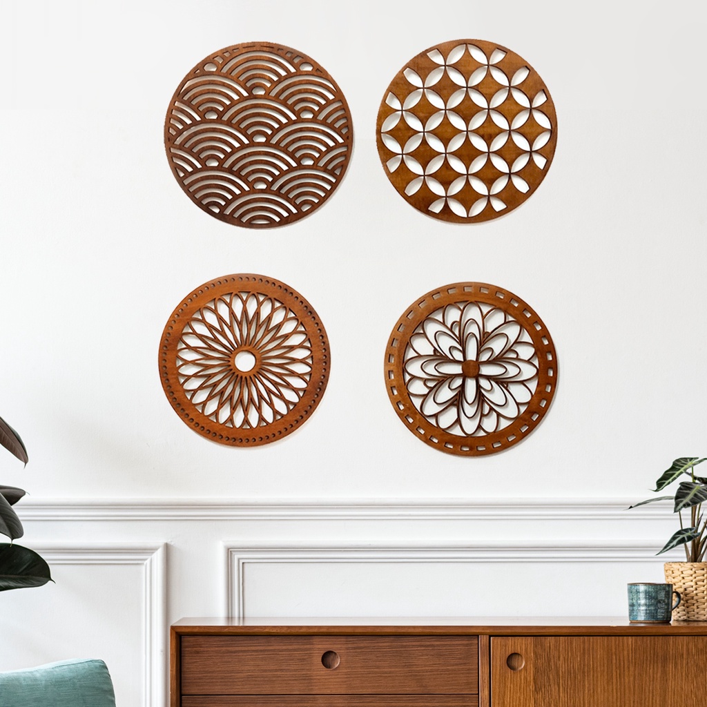 Jual Hiasan dinding aesthetic dekorasi rumah pajangan dinding kayu ...