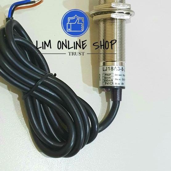Jual LJ18A3-8-Z-BY PNP DC 6V-36V Inductive Proximity Sensor Detection | Shopee Indonesia