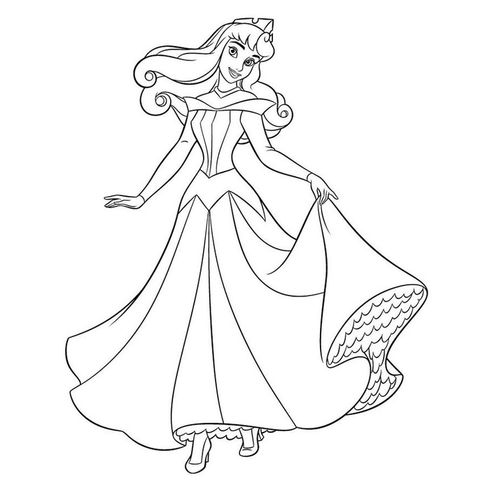 Jual Gambar Sketsa Mewarnai / Princes Disney / Part 1 / Gambar Sketsa ...