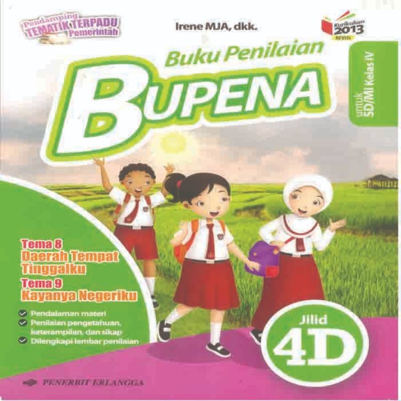 Jual buku penilaian BUPENA jilid 4D K13 | Shopee Indonesia