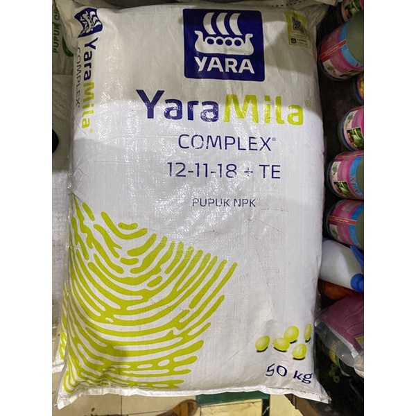 Jual pupuk npk Yara mila complex 12-11-18+TE 500gr | Shopee Indonesia