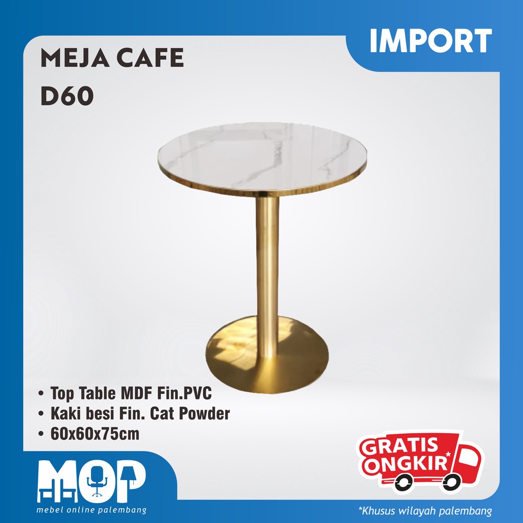 Jual Meja Makan Marble Meja Cafe Meja Bar Round Dining Table Meja Taman ...