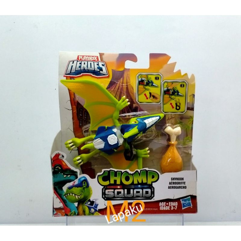 Jual playskool heroes-Chomp squad-Skyhook | Shopee Indonesia