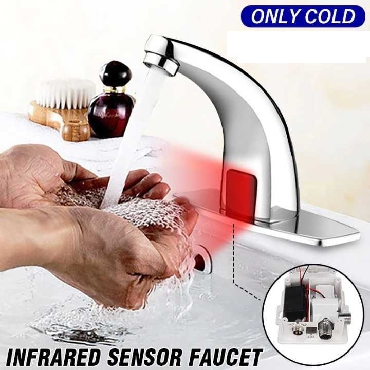 Jual Kran sensor otomatis kran wastafel cuci tangan otomatis tanpa ...