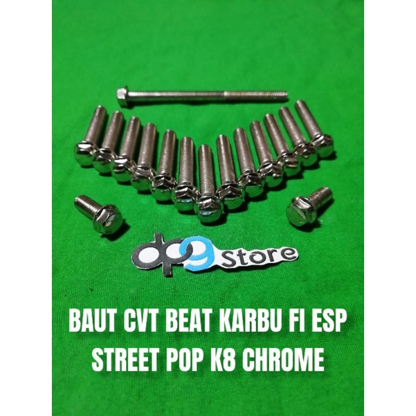 Jual BAUT BLOK BLOCK CVT COVER CVT BEAT KARBU ESP FI STREET POP K8 ...