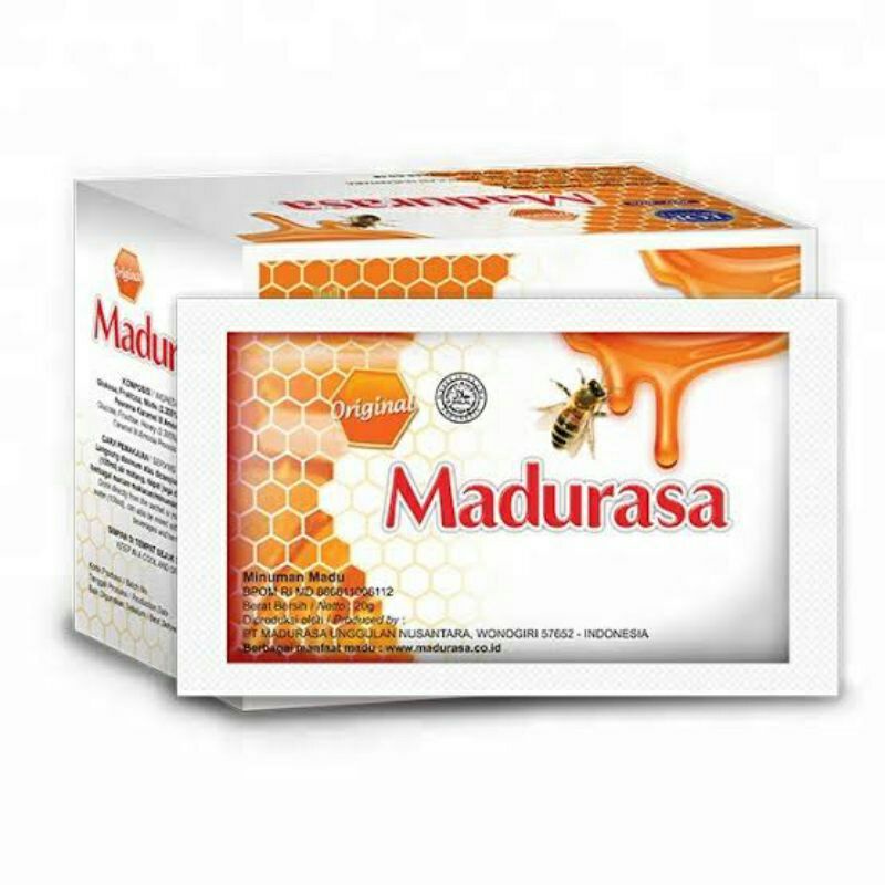 Jual Madurasa [ 1 Box isi 12 Sachet ] Madu Rasa Original | Shopee Indonesia