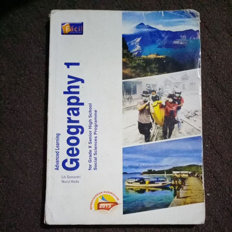 Jual Buku Geography 1 - Geografi Kelas 10 Kurikulum 2013 Facil Second | Shopee Indonesia