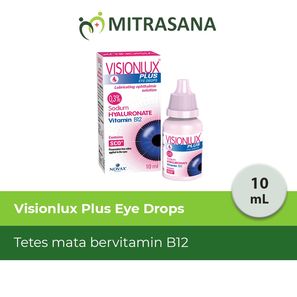 Jual Visionlux Plus Eye Drops - Tetes Mata dengan Vitamin B12 | Shopee ...