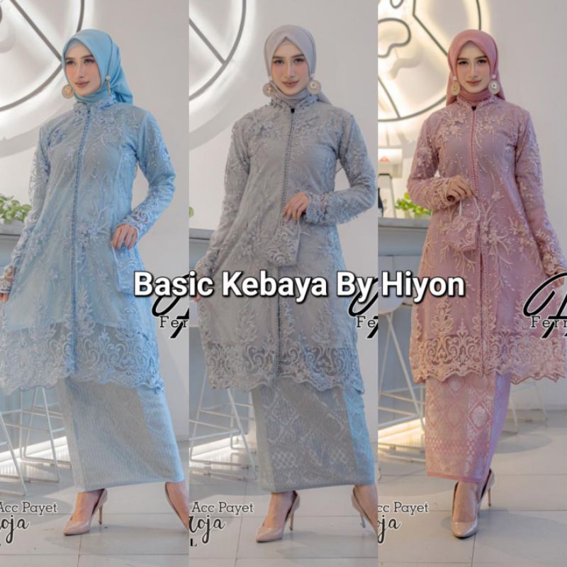 Jual Set Kebaya Tunik Brukat Busui Payet Modern Baju Kebaya Modern ...