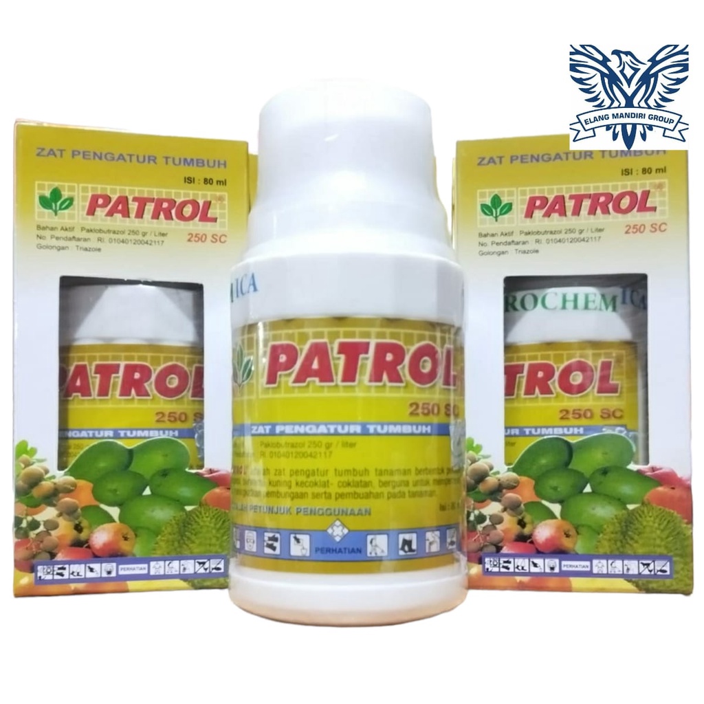 Jual Patrol 250SC 80ML Pupuk Cair ZPT Paklobutrazol 250g/l Zat Pengatur ...
