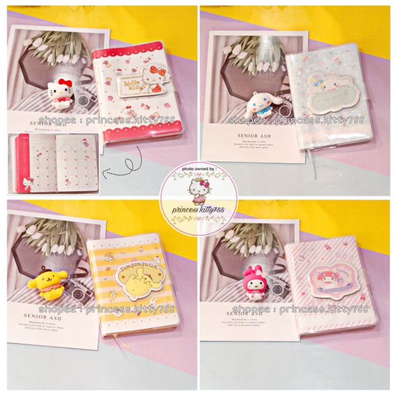 Jual BUKU NOTES KECIL A6 SAMPUL MIKA / NOTEBOOK HALAMAN BERGAMBAR DAN ...