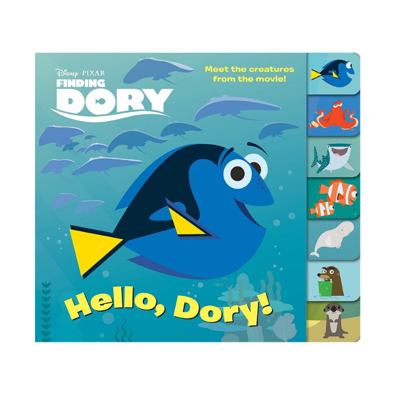 Jual Hello, Dory! Disney Pixar Finding Dory (Board Book) | Shopee Indonesia