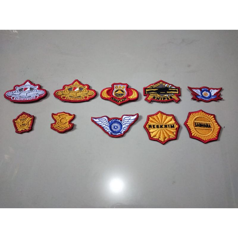 Jual Bordiran Pin Timbul Bordiran Lantas Dan Lainnya | Shopee Indonesia