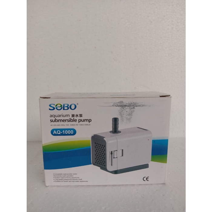 Jual SOBO AQ 1000 POMPA CELUP 1000 FILTER AQUARIUM AQ-1000 SOBO ...
