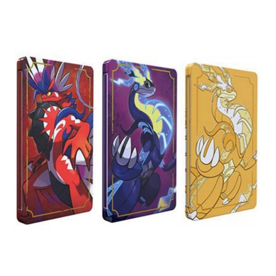 Jual Nintendo Switch Pokemon Scarlet Violet Steelcase Steel Case ...