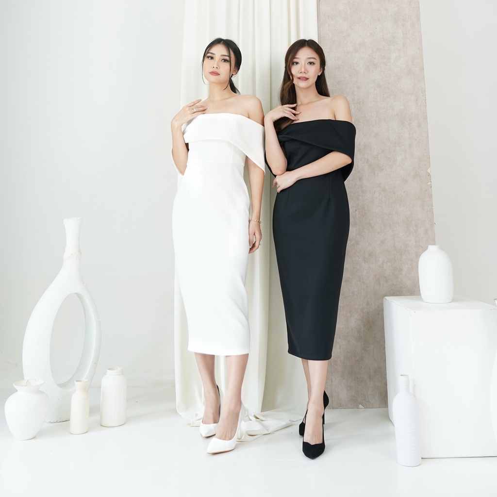 Jual SABRINA GIYOMI BODYCON DRESS terusan wanita | Shopee Indonesia