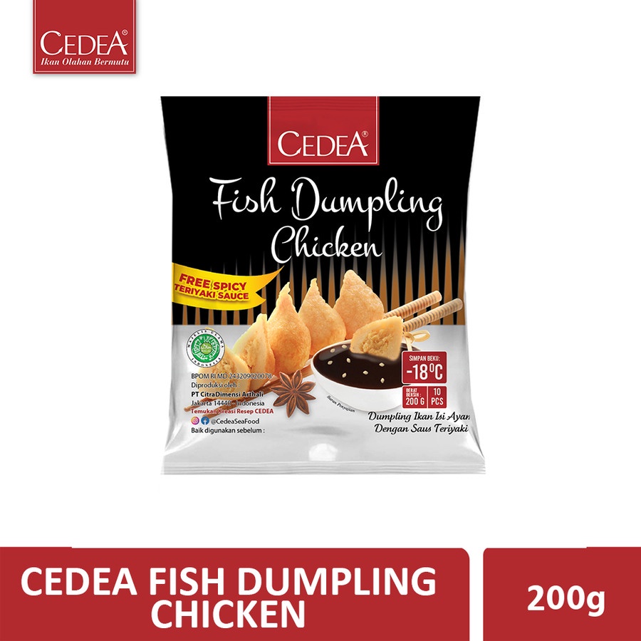 Jual Cedea Fish Dumpling Chicken 200gr | Shopee Indonesia