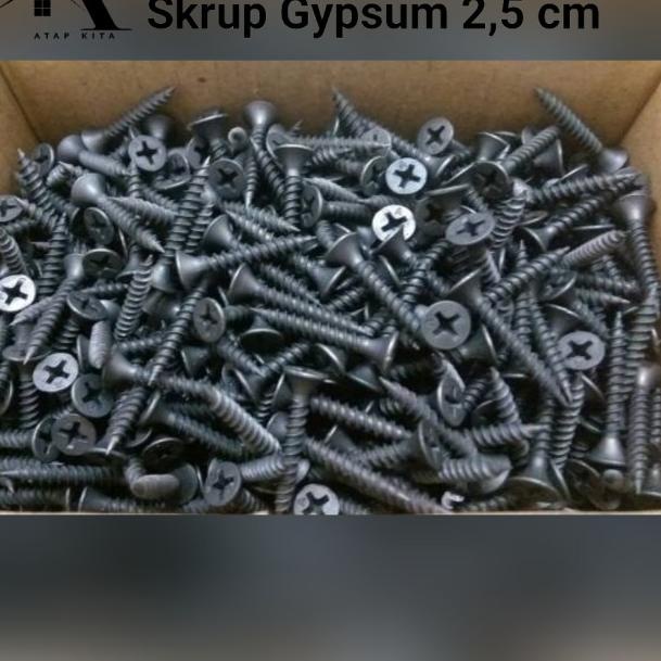 Jual Skrup Gypsum / Screw Gypsum 6x1 inch / Skrup Papan 1000 pcs ...
