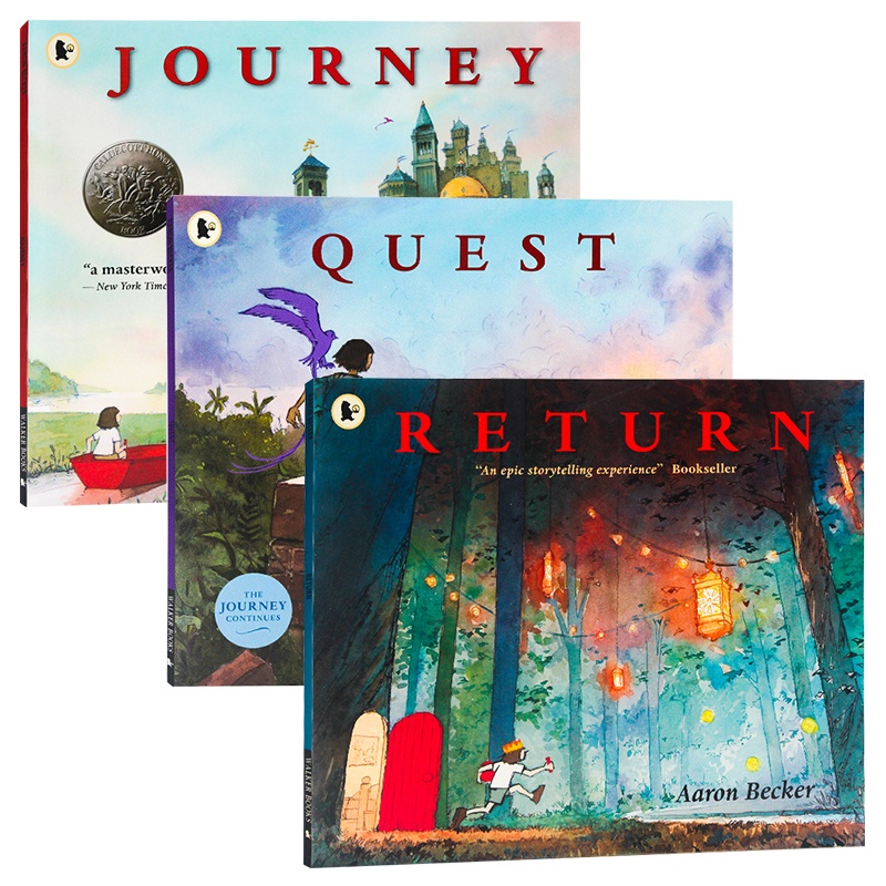 Jual Aaron Becker's Wordless Trilogy : Journey, Quest, Return | Shopee ...