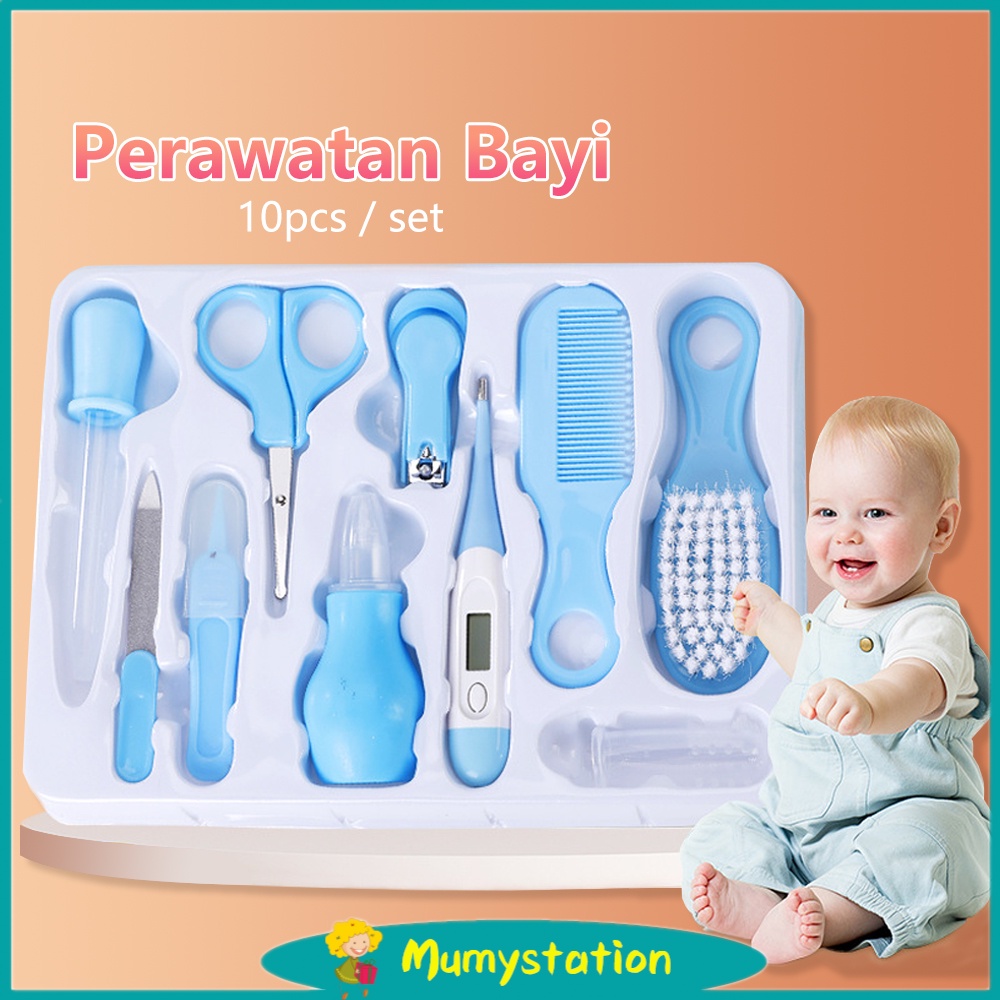 Jual Mumystation Baby Care kit Baby Nail Set Care 10in1 Alat Perawatan ...