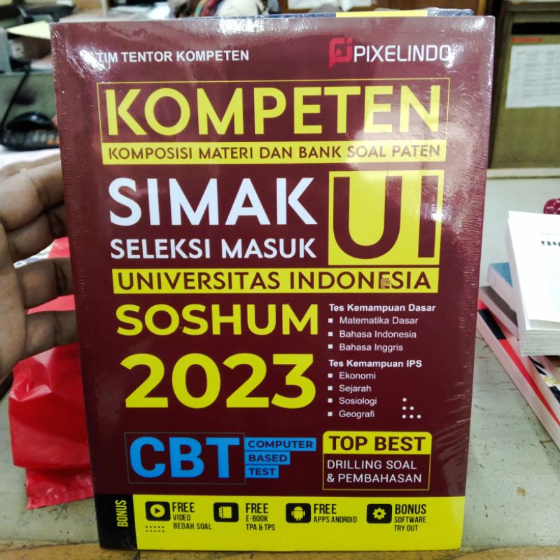 Jual Kompeten Simak Seleksi Masuk UI Soshum 2023 CBT Top Best | Shopee ... Jual Kompeten Simak Seleksi Masuk UI Soshum 2023 CBT Top Best | Shopee ...
