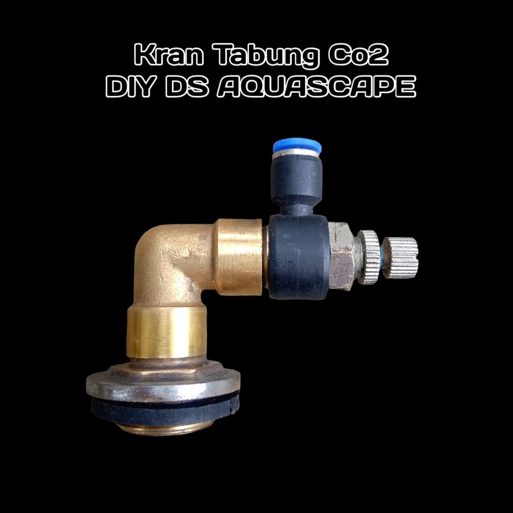 Jual Kran Tabung co2 Alumunium DIY DS AQUASCAPE. | Shopee Indonesia