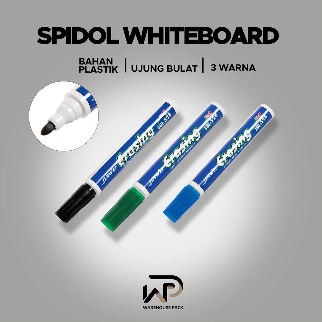 Jual Spidol Whiteboard | Spidol Papan Putih | Spidol Round Tip | Spidol Tinta Hitam Biru Hijau ...
