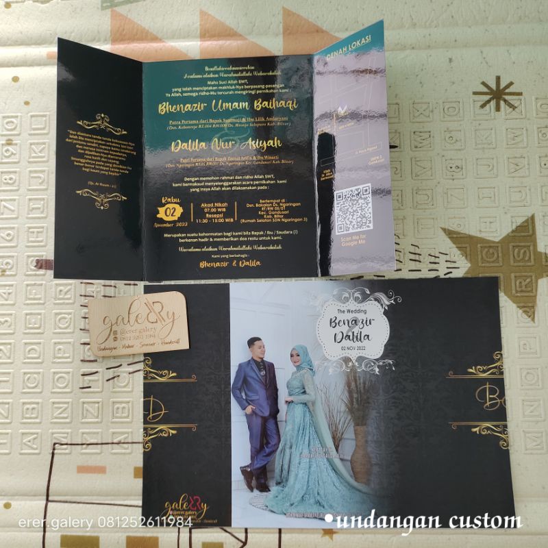 Jual undangan custom costumer | Shopee Indonesia